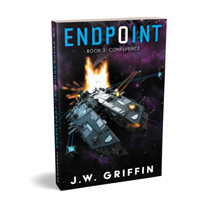 'Endpoint', the stunning new scifi series by JW Griffin. Out now on Amazon.